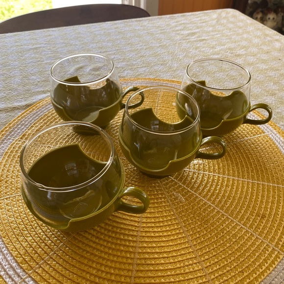 Pyrex | Other | Vintage Pyrex Roly Poly Cups | Poshmark
